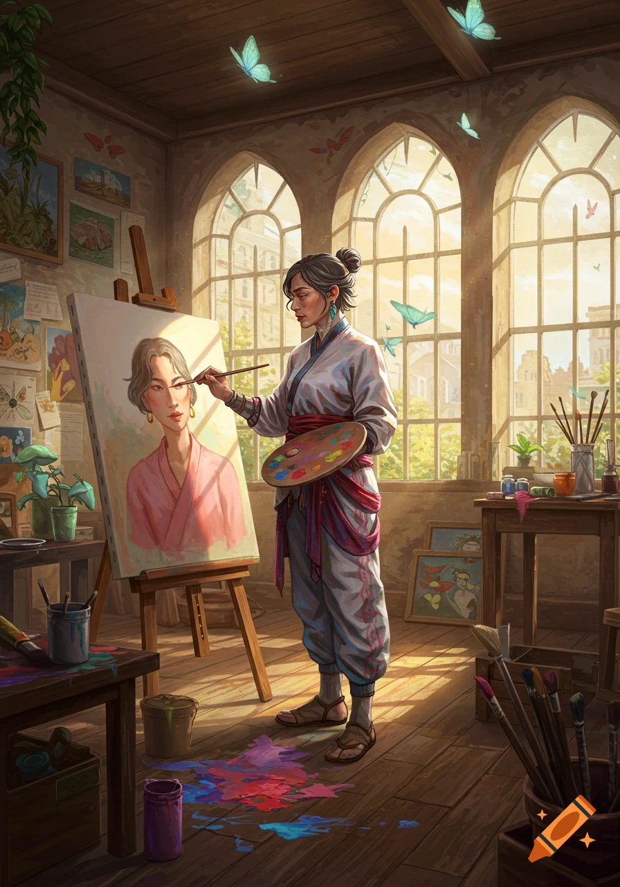 Wonderpainting created on Craiyon