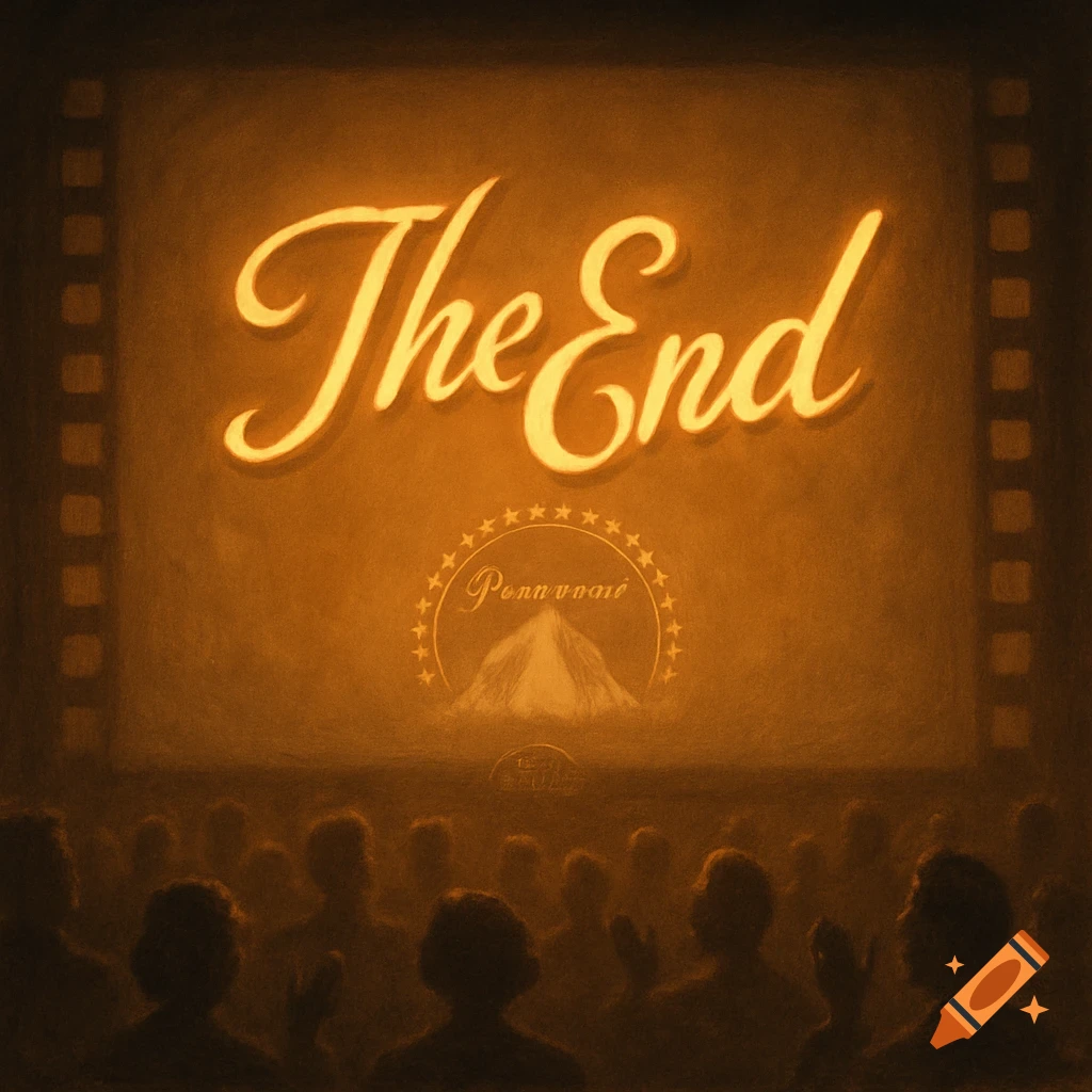 Royal blue text 'THE INTERVIEW' over a cloudy blue sky with a faint ...