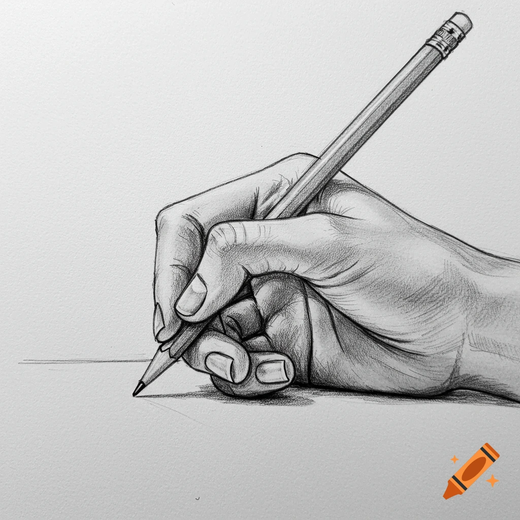 A group of diverse people laughing and chatting in a simple pencil ...