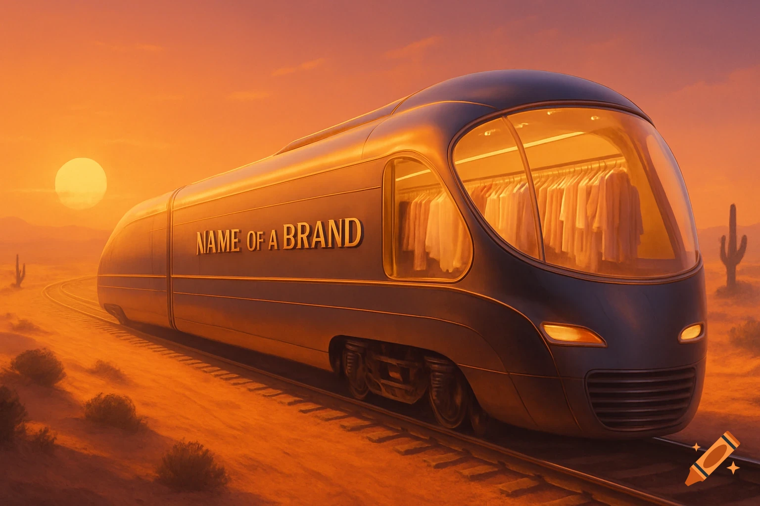 A red Canadian Pacific freight train travels through a mountain pass ...