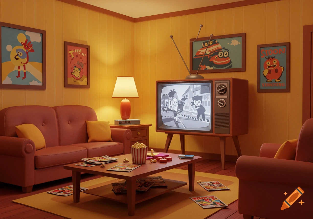 Analog Horror created on Craiyon