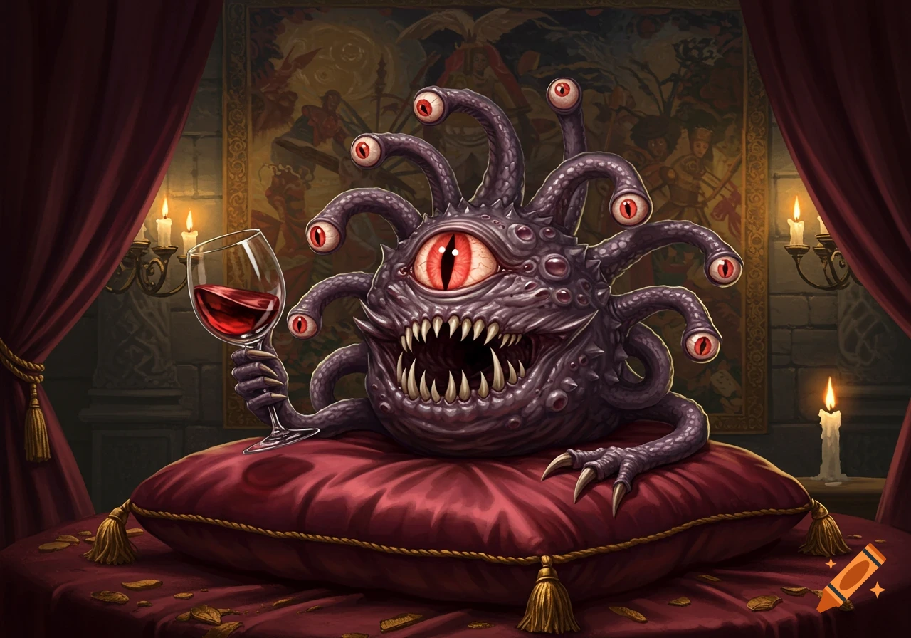 Dnd+nothic+image created on Craiyon