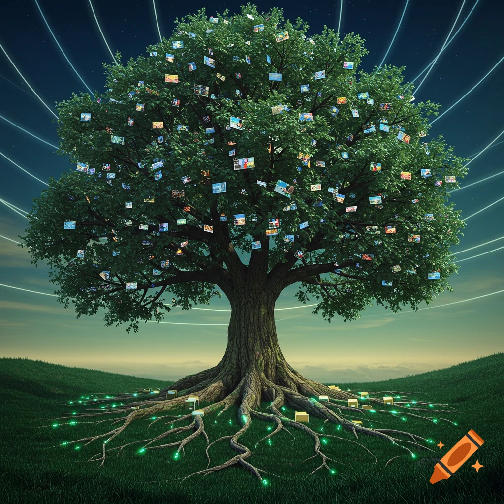 Fake+trees created on Craiyon