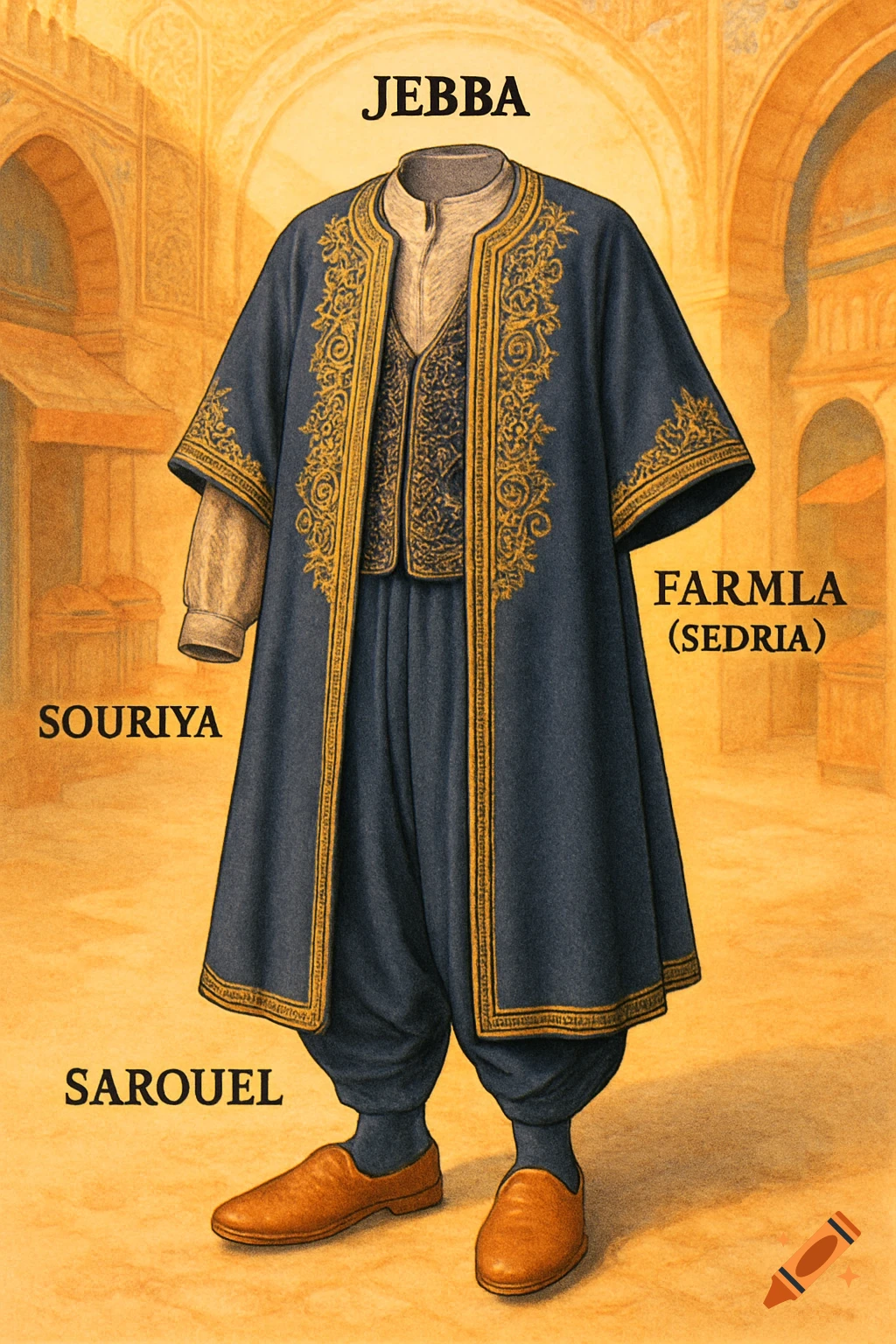 Kabsa+with+sheep+skull created on Craiyon