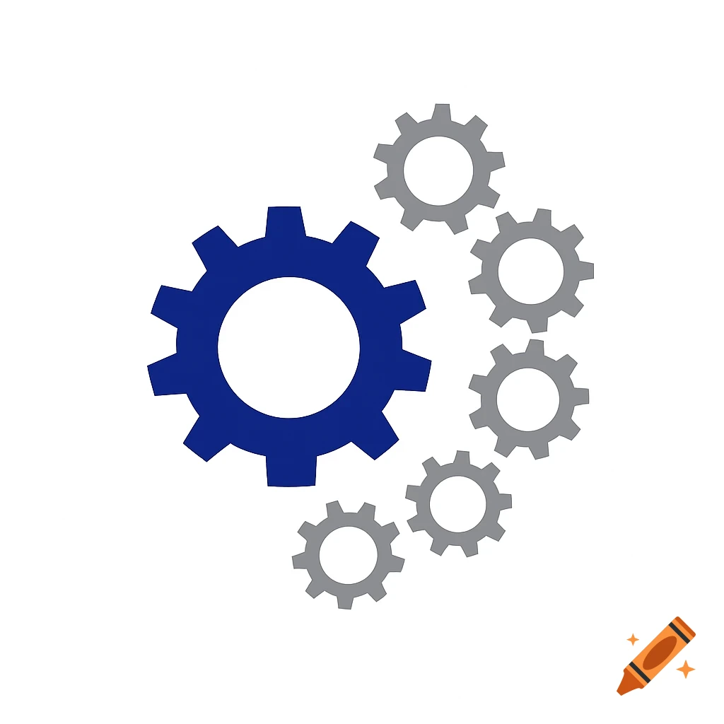 Minimalist logo of a green map of Europe on a blue globe with a white ...