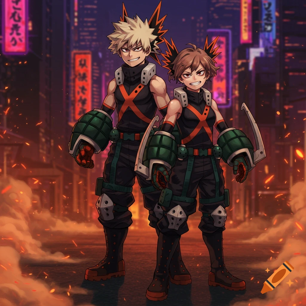 Anime character Hawks from My Hero Academia flying high over a city ...