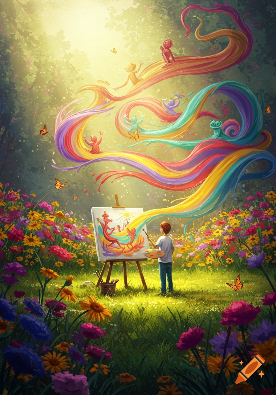 Colorful, intricate psychedelic artwork featuring two stylized female ...