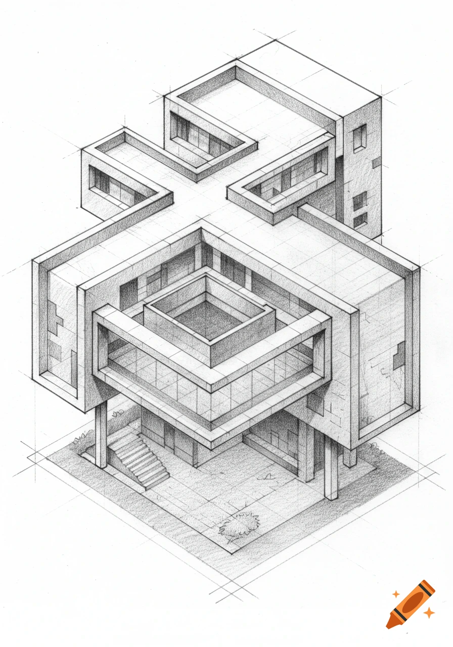 2d Drawing created on Craiyon