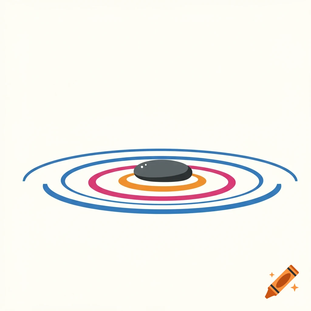 A flat technical icon of a blue cylindrical battery casing containing a ...