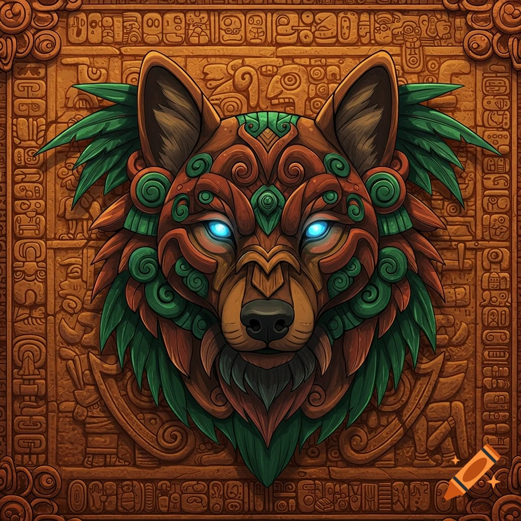 Mayan interpretation of the Beatles crossing Abbey Road in marble ...