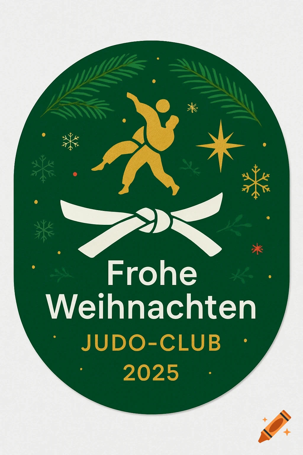 Logo with blue and orange silhouettes of a man and woman dancing, text ...