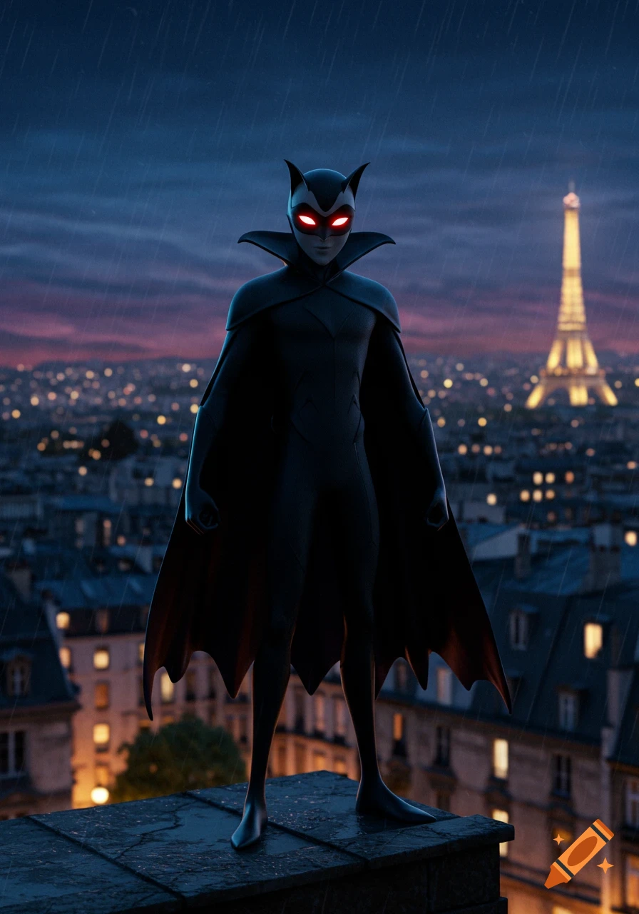 Rouge the Bat created on Craiyon