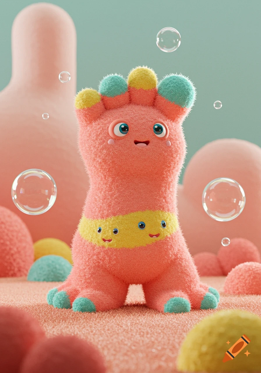 Creature+animation created on Craiyon