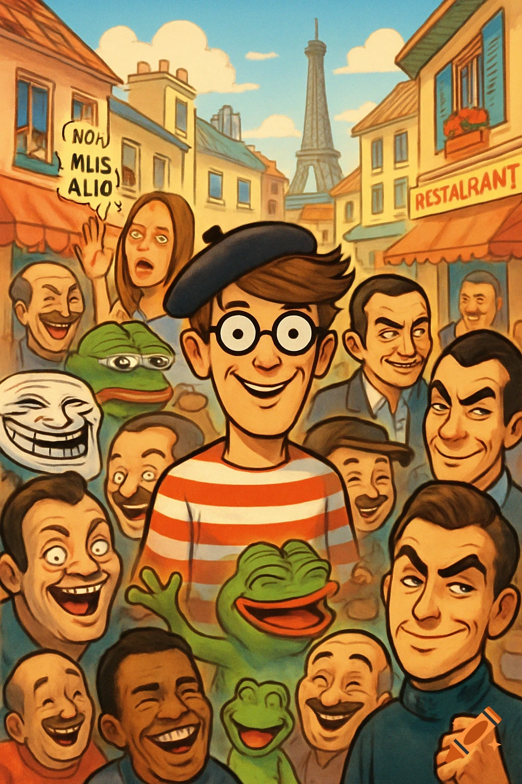 Text to Meme Ai created on Craiyon