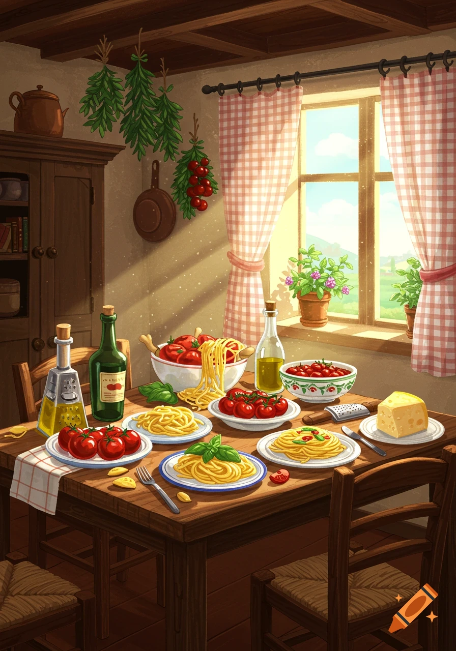 Cartoon happy pierogis with schmand and onions on a festive Christmas ...