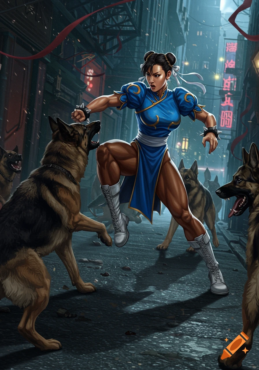 Street+fighter+avatar created on Craiyon