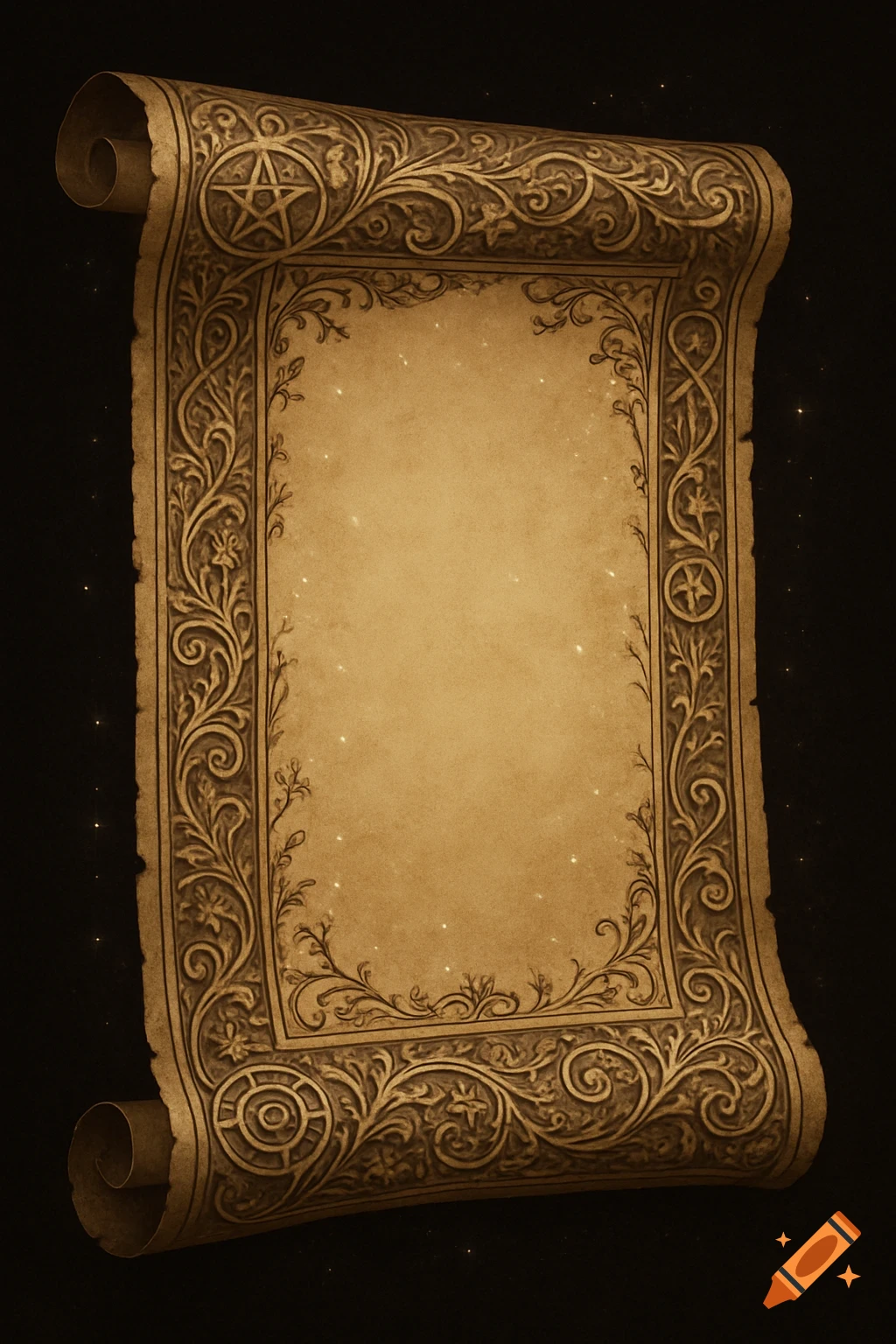 Decorative deep red journal cover with gold accents, intricate heart ...