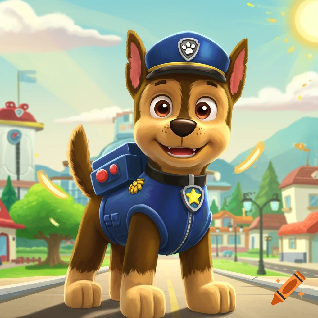 Cute cartoon illustration of a blond boy standing with a Dalmatian ...