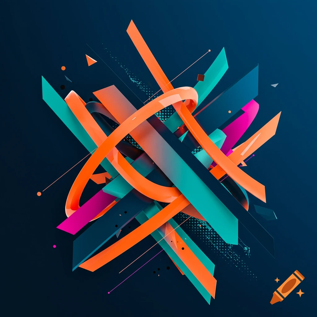 Metallic 'po#n' text on a vibrant, swirling abstract background with ...