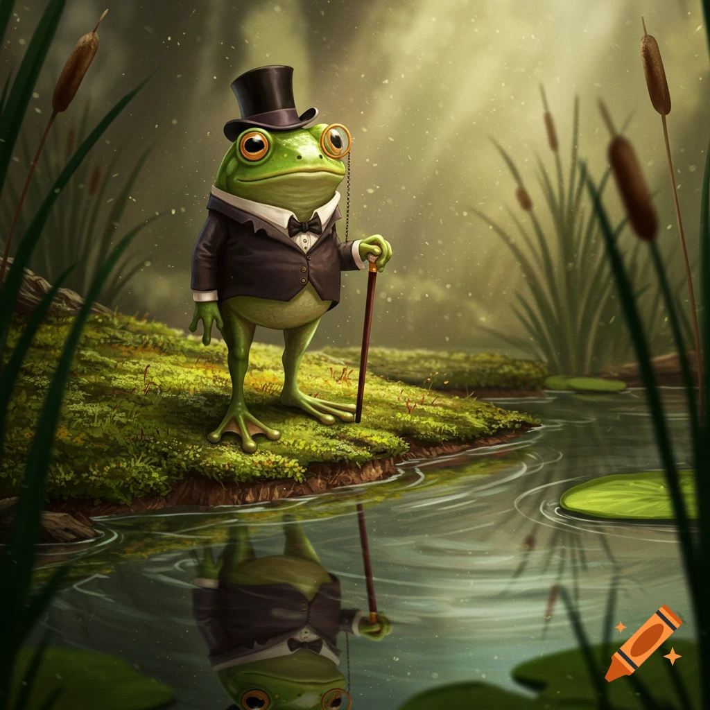 Frog+mob+mincraft created on Craiyon