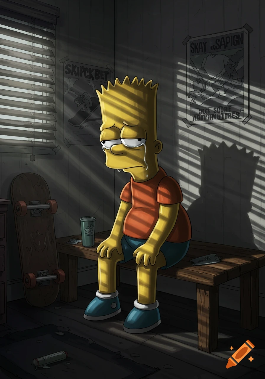 Simpsons+drawing created on Craiyon