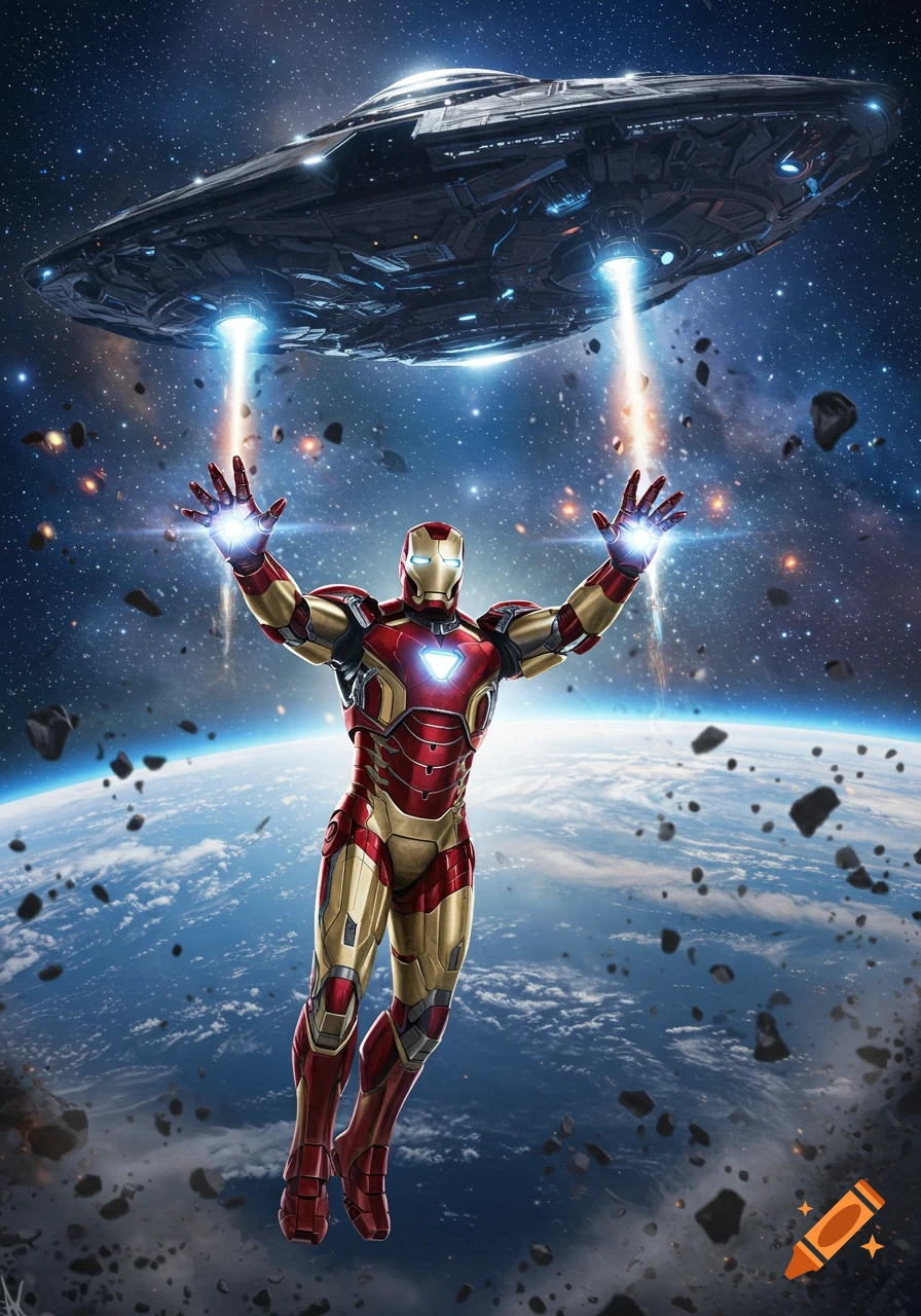 A giant purple Galactus with glowing blue eyes looms over the Silver ...