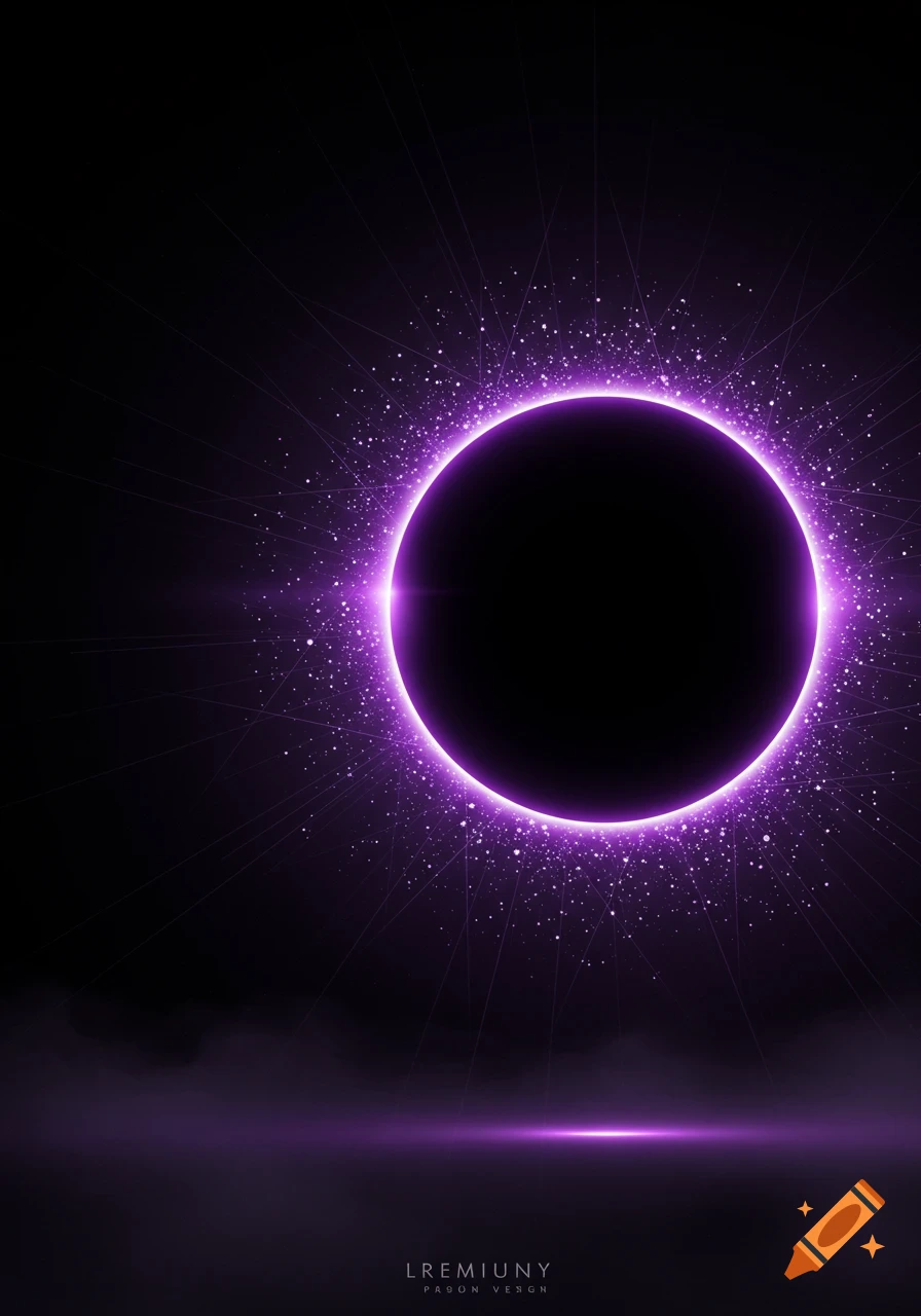 Purple+textures+neon created on Craiyon