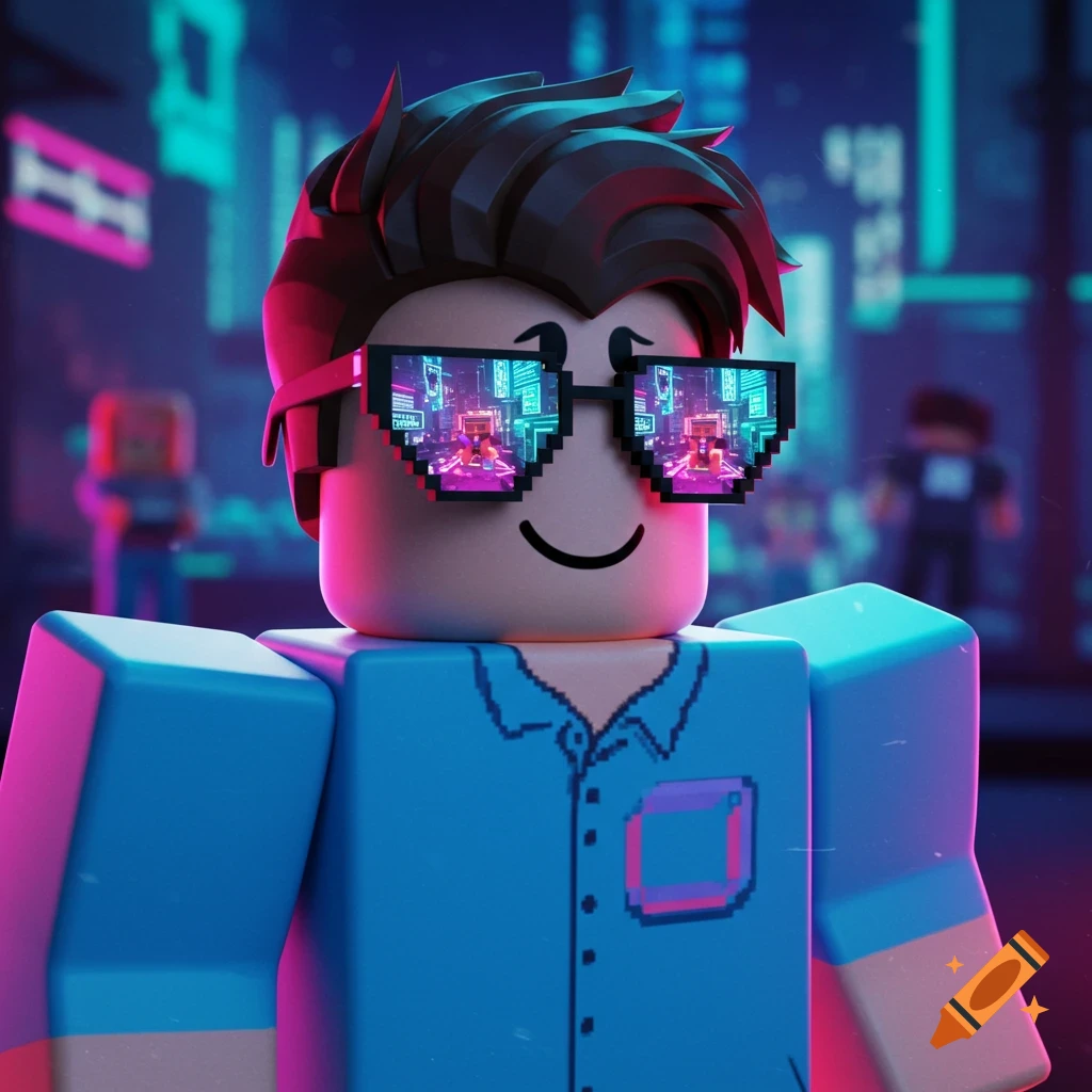 Roblox obby thumbnail on Craiyon