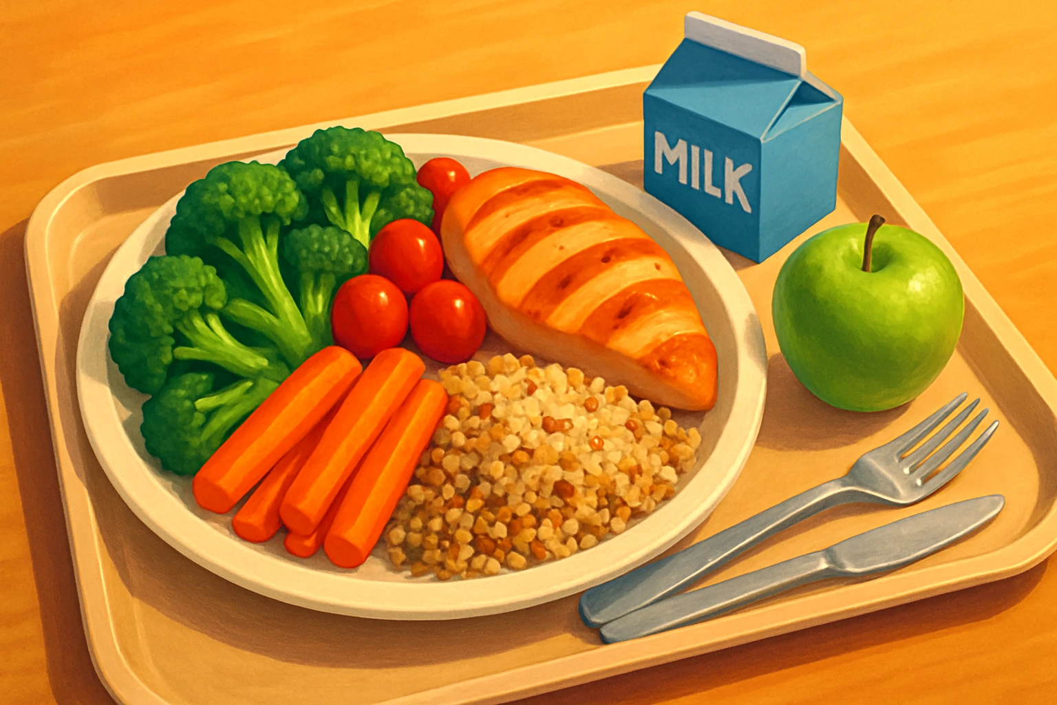 Healthy Eating images created on Craiyon