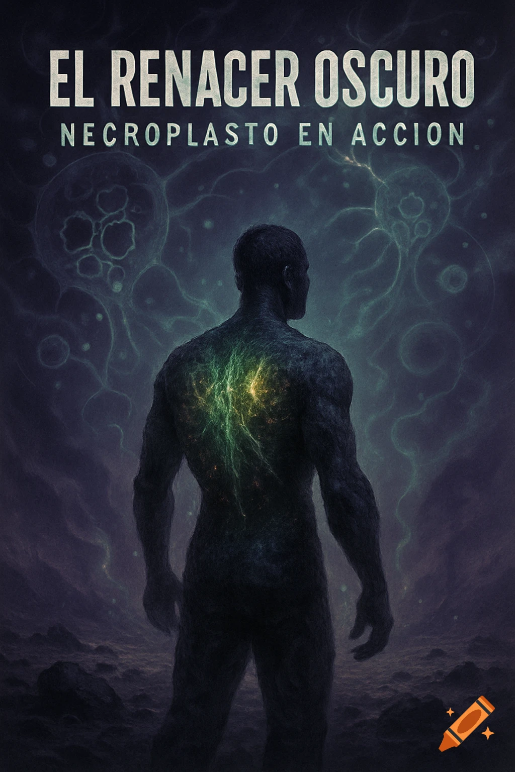 Close-up of a human eye with a fiery sunset and birds reflected in the ...