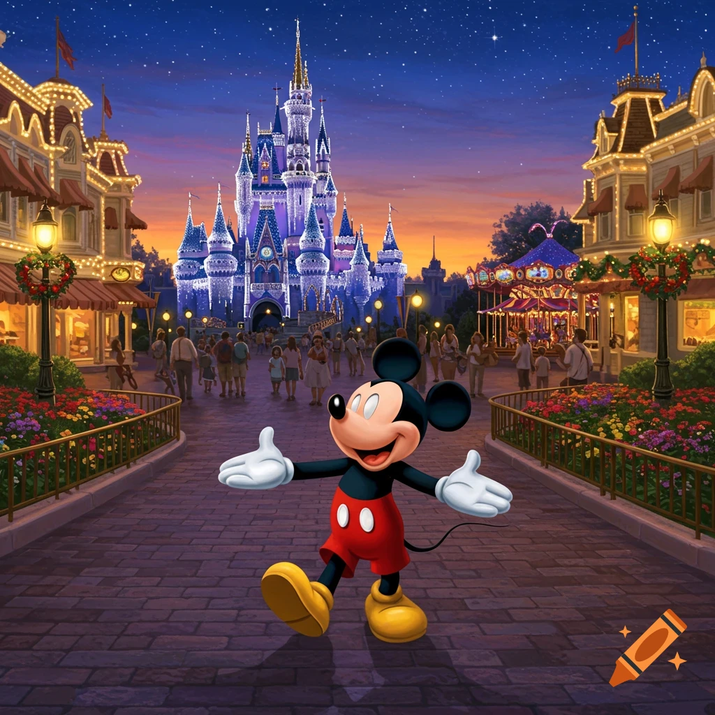 Wizard+mickey+mouse created on Craiyon