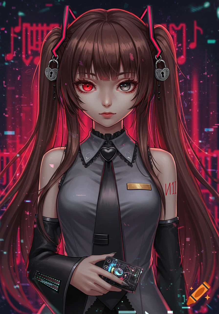 Nikke+ia+art created on Craiyon