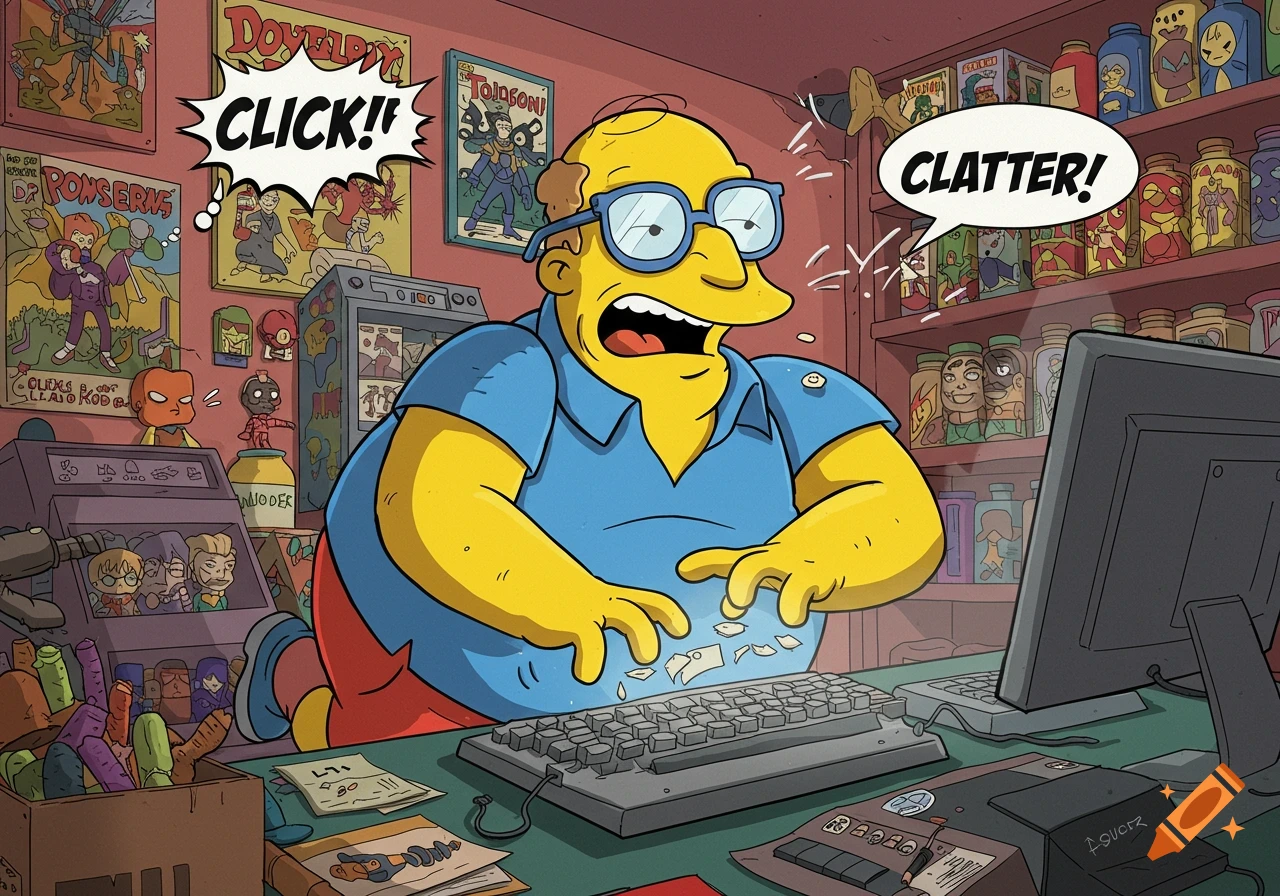 Homer Simpson Welding created on Craiyon