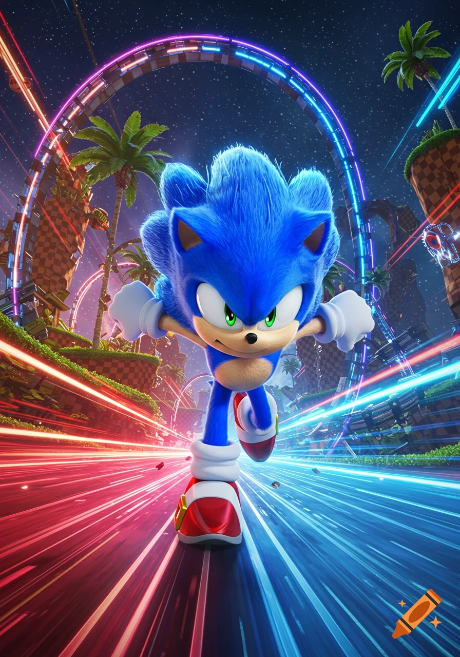 Dramatic movie poster featuring a huge Shrek looming over Shadow the ...