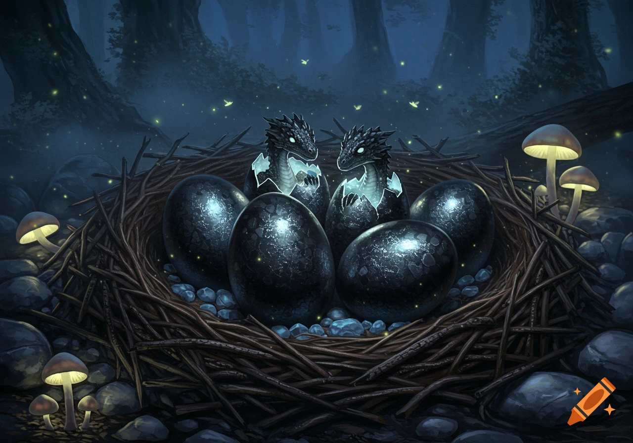 Dragons images created on Craiyon