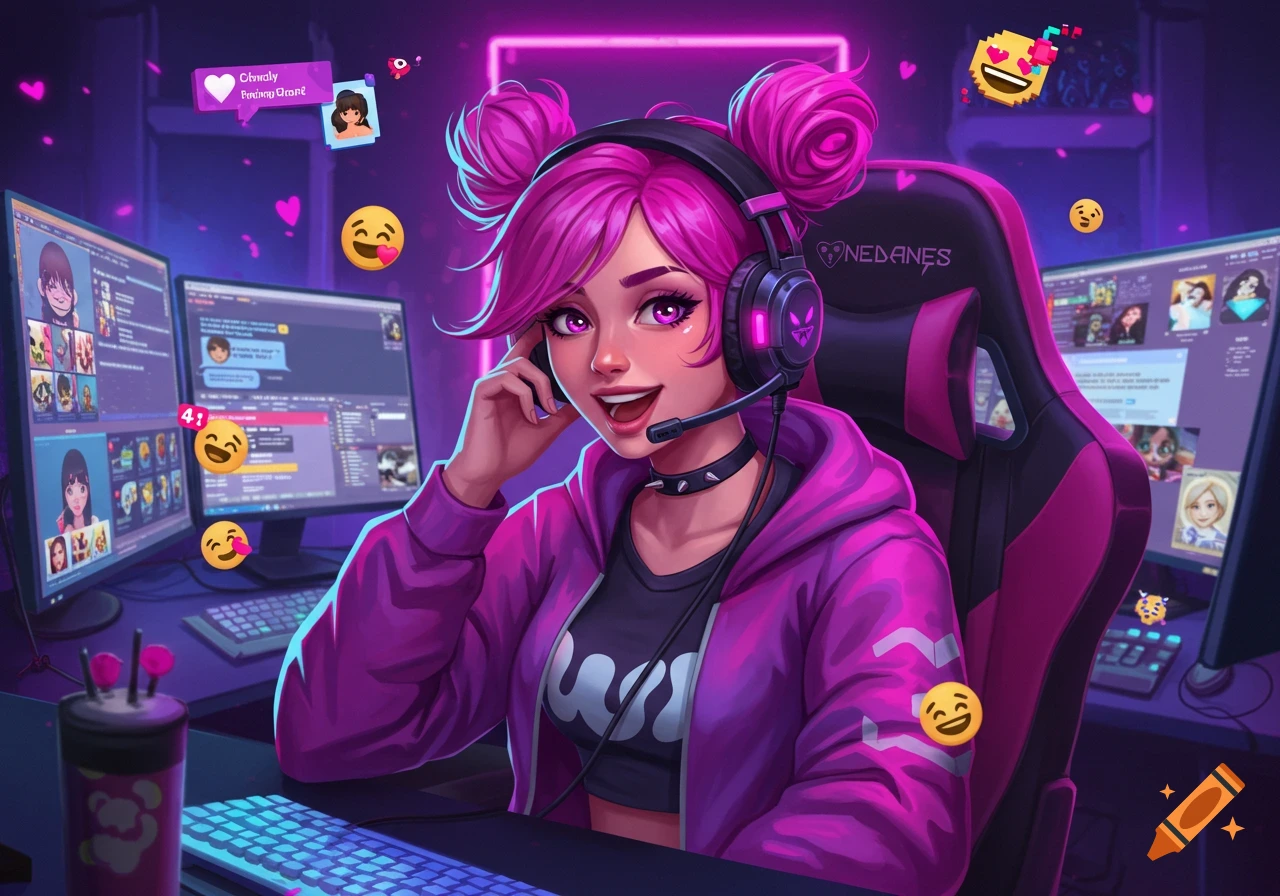 Chibi D.Va figurine standing with hands on hips against a light ...