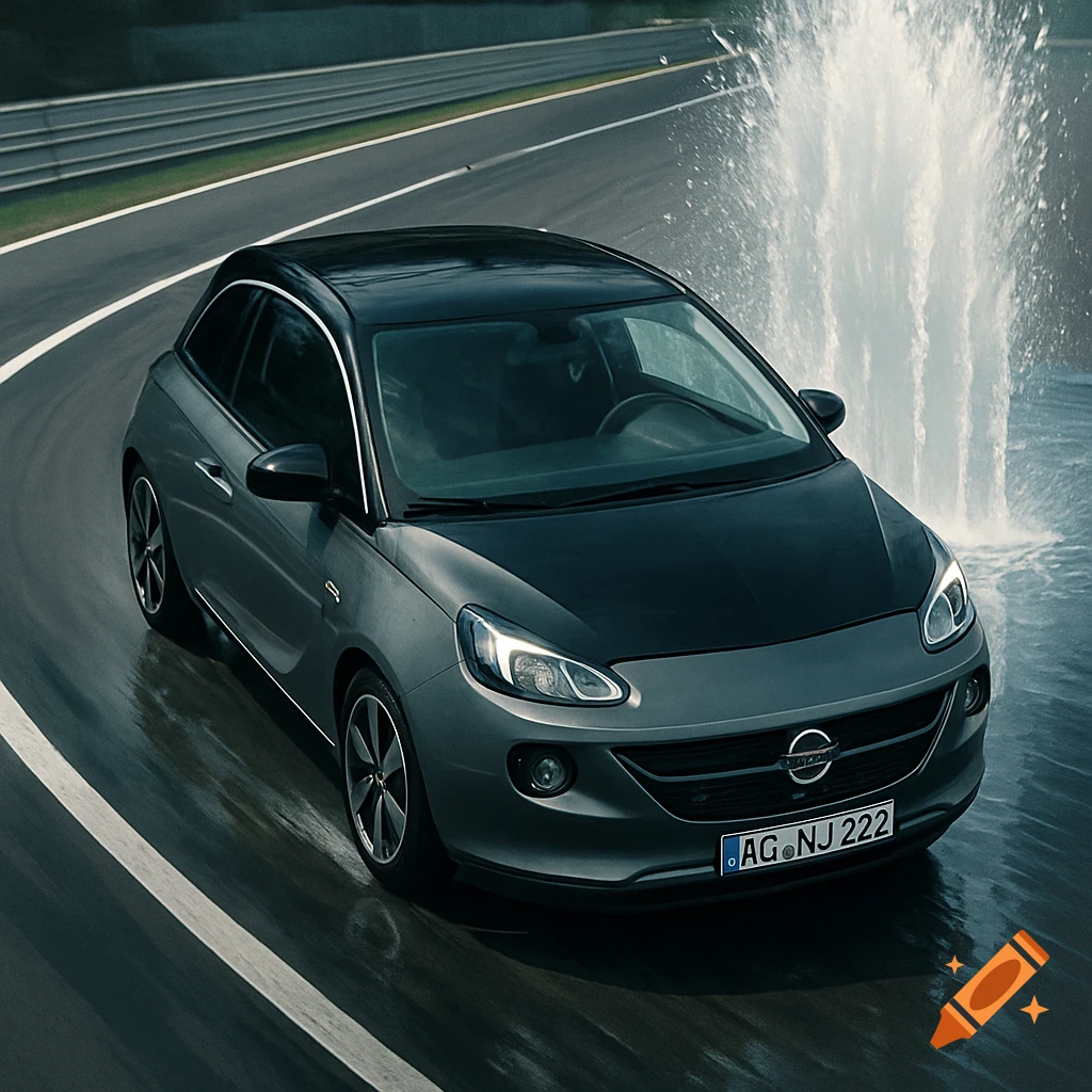 Opel Corsa car in Corsica with a pirate theme on Craiyon