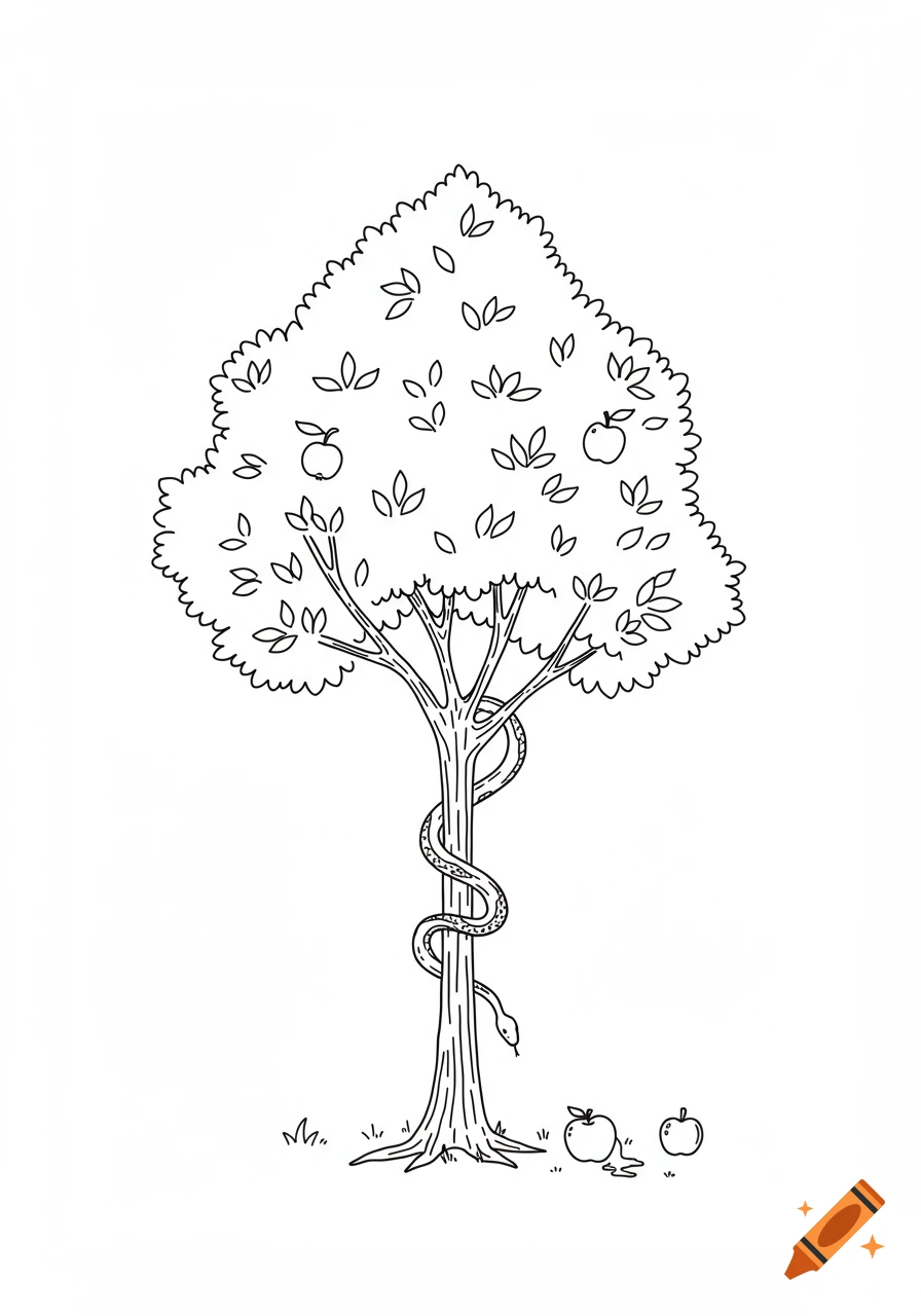 Tree+drawing+with+color created on Craiyon