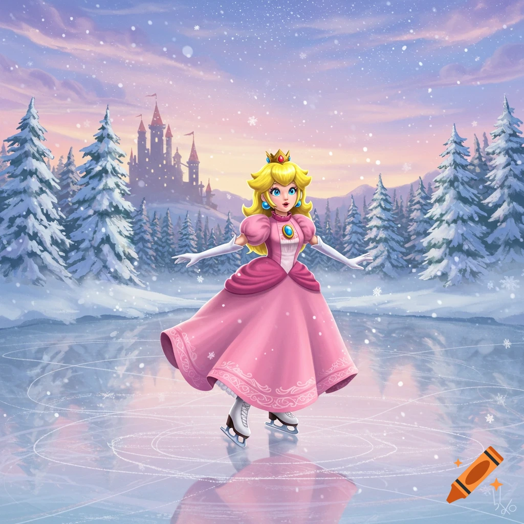 Princess Peach, Rosalina, and Daisy from Super Mario dance as ...