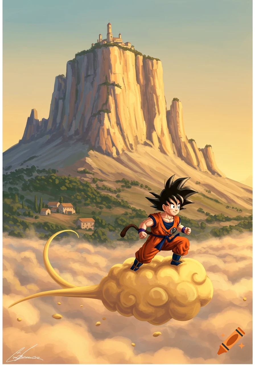 Brohan+dragon+ball created on Craiyon