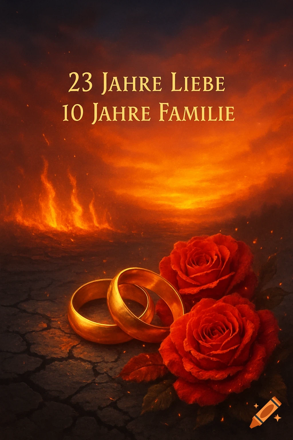 A vibrant New Year's Eve scene with colorful fireworks exploding over a ...