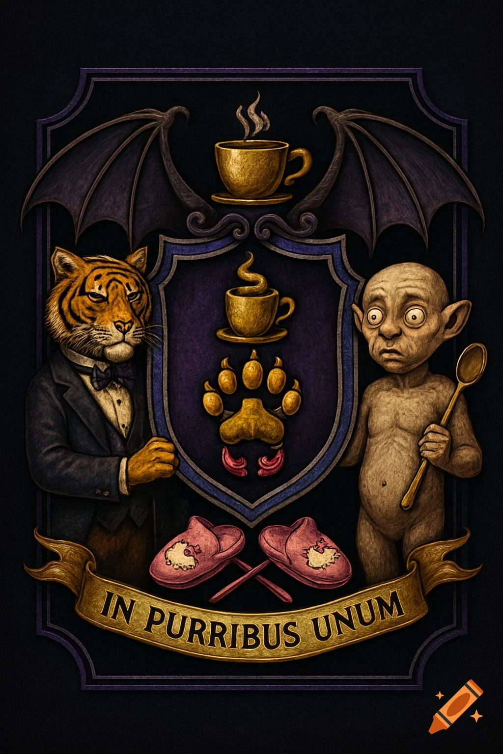 Krautvan+art created on Craiyon