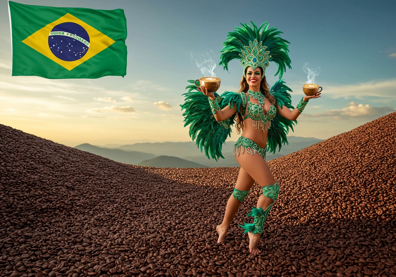 Brazil Bilder erstellt auf Craiyon