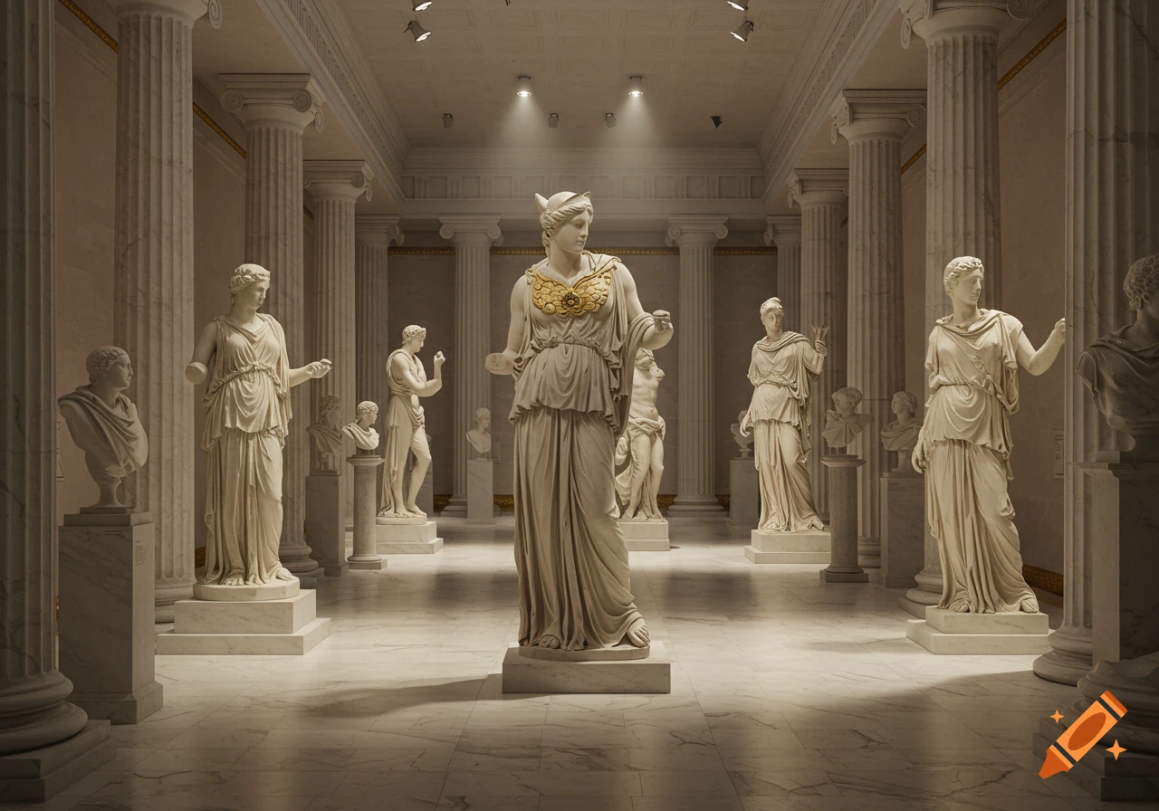 Greek Architecture created on Craiyon