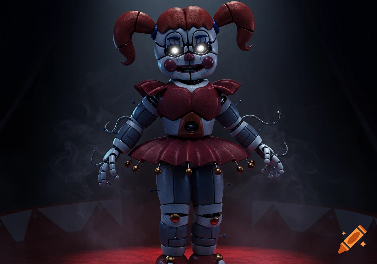 Roxy+fnaf+png created on Craiyon