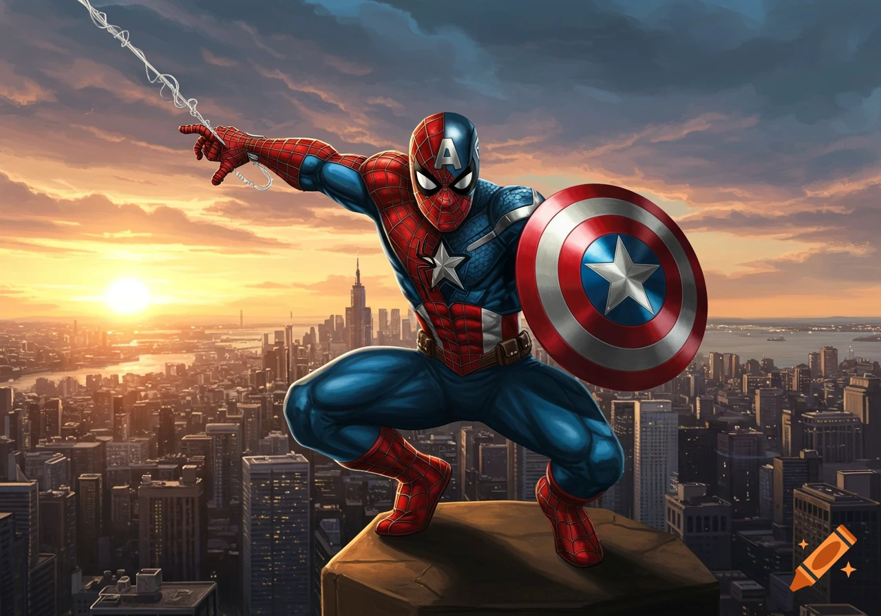 Spider-Man leaps to save panicked people in a subway station with a ...