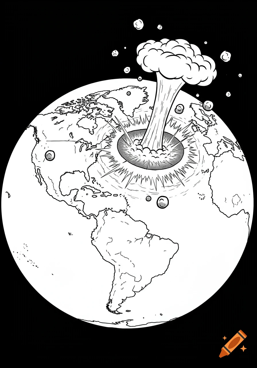 Mad goose with goggles and biker boots in a line drawing on Craiyon