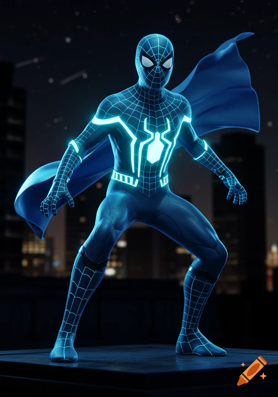 Tallest+spider Man created on Craiyon