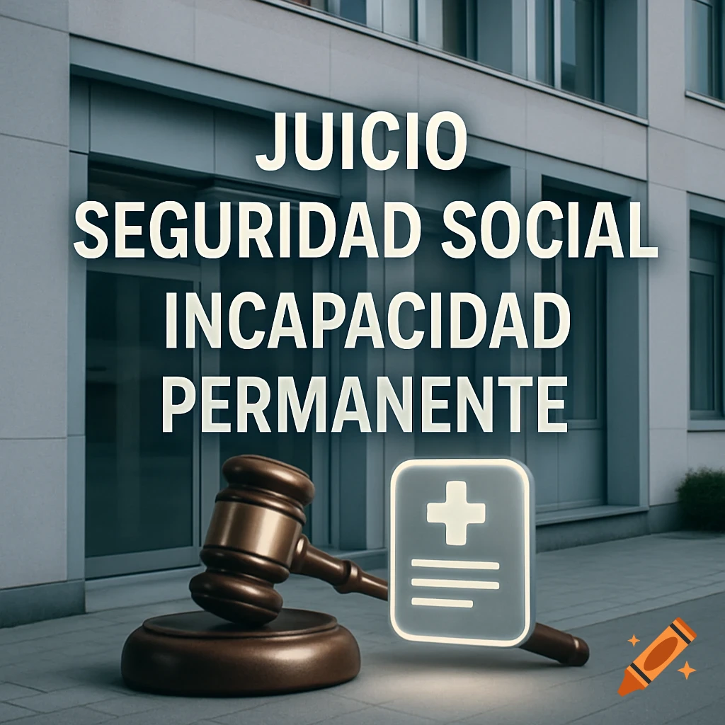 A judge's gavel and a glowing medical document icon in front of a ...