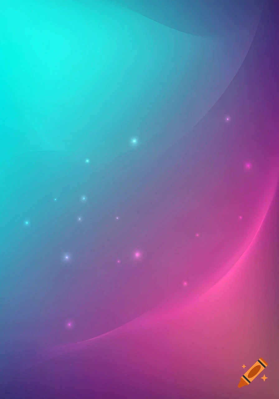 An abstract background with a smooth gradient from turquoise in the top ...